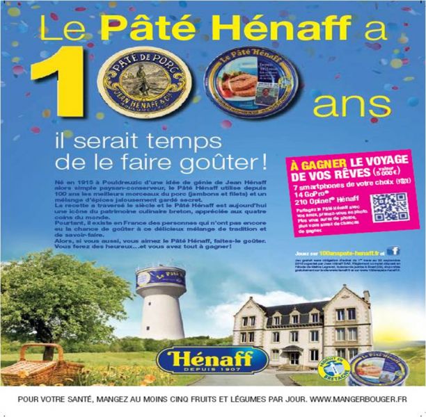 La saga publicitaire de Hénaff, de 1907 à aujourd'hui | Hénaff.com