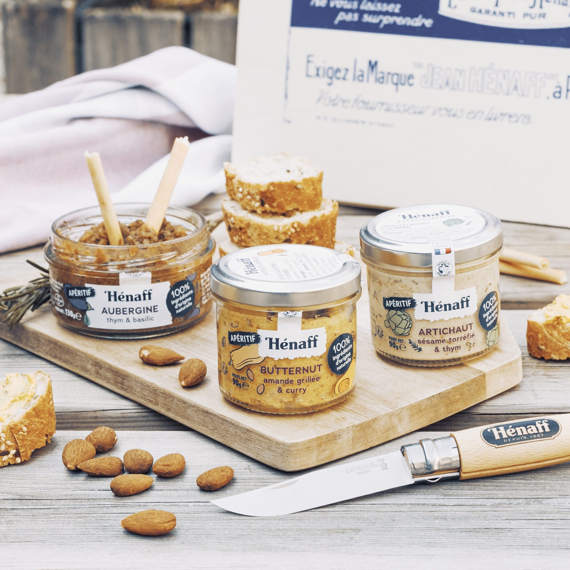 Aperitif products - Hénaff